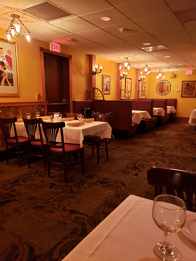 The dining room whispers of celebrations past and future &ndash; each table a stage where memories are made between bites of perfectly cooked beef.