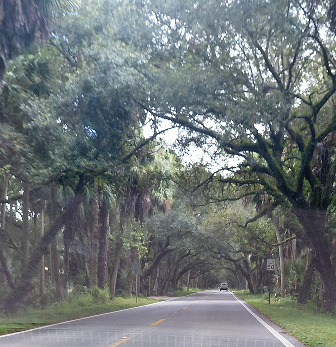 Moody skies add dramatic flair to the Grade's already impressive scenery, like nature's own Instagram filter.