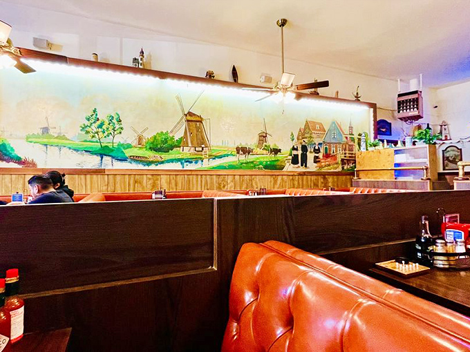 Nautical-themed booths where seafood dreams come true and diet plans go to die a delicious, crispy death.