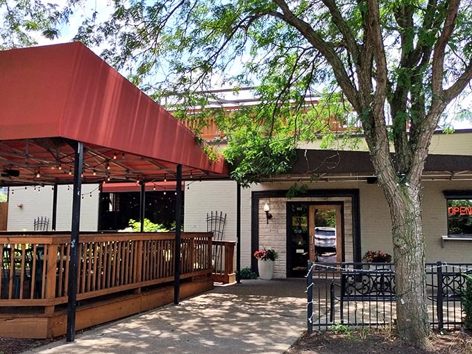 Broad Ripple's bohemian spirit lives in every artfully crafted pizza and twinkling patio light.