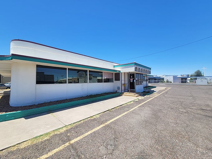 Mel's classic curved roof design is the architectural equivalent of comfort food – familiar and deeply satisfying.