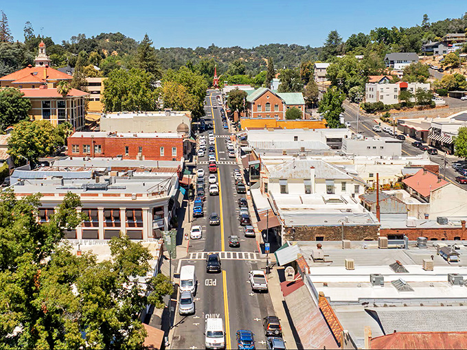Sonora's downtown looks like the film set for "Charming Mountain Town," complete with historic facades and Sierra sunshine.