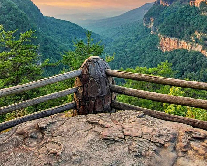 Standing at Cloudland Canyon's edge feels like touching the sky. This breathtaking overlook showcases Georgia's most dramatic mountain scenery.