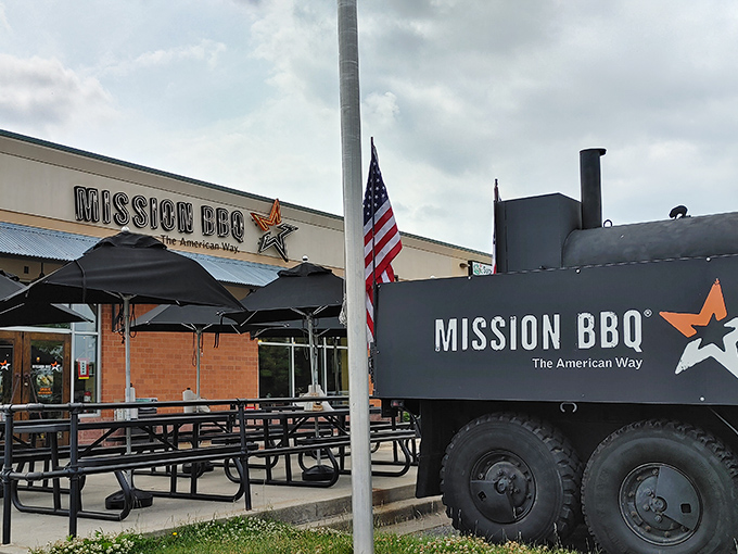 That impressive smoker isn't just equipment&mdash;it's MISSION BBQ's not-so-secret weapon in the battle against hunger.