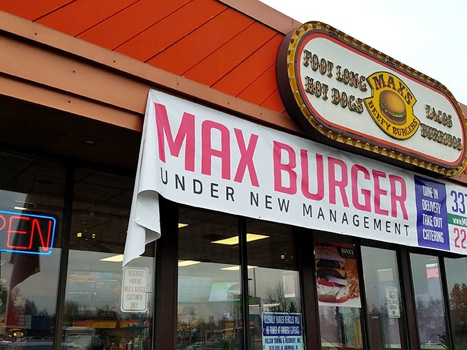 Under new management but still serving the same beefy burgers that made Max a household name in Anchorage.