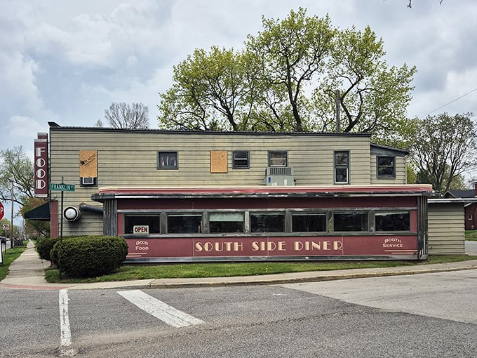 The classic diner silhouette of South Side Soda Shop stands as a delicious time capsule in an increasingly chain-restaurant world.