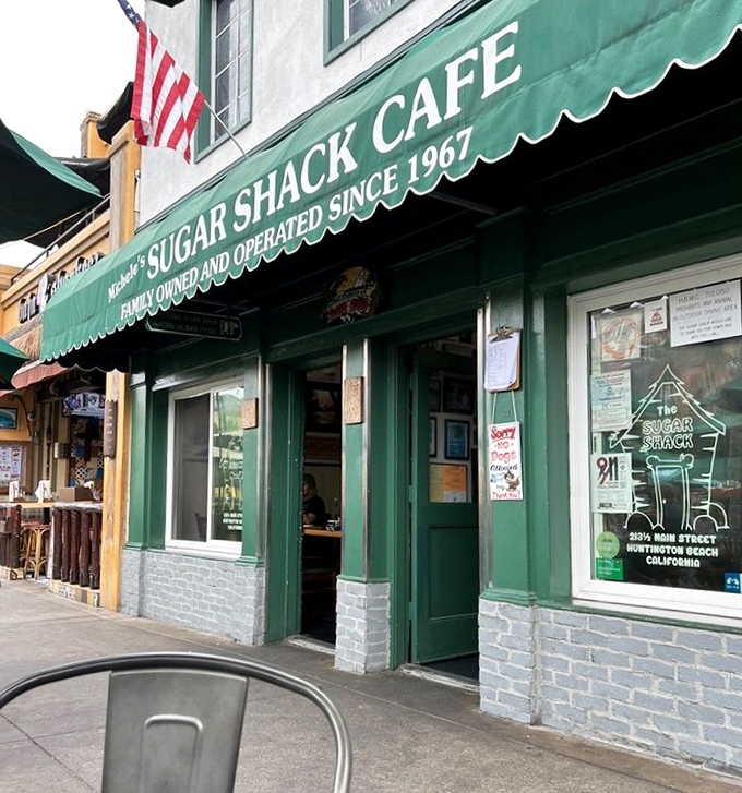 When flags fly over your breakfast spot, you know freedom tastes like syrup.