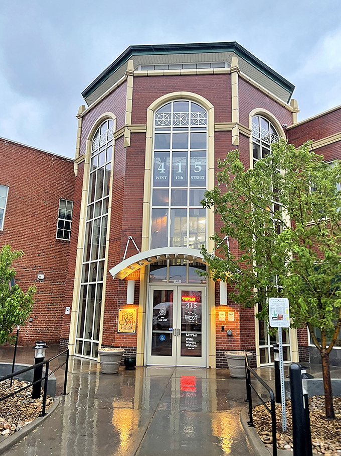 The impressive brick exterior of Wyoming's Rib & Chop House promises sophistication without sacrificing the primal joy of perfect steak.