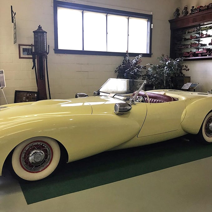 This buttery-yellow roadster's curves are so smooth they could make a sports car designer weep with joy &ndash; pure automotive poetry in motion.