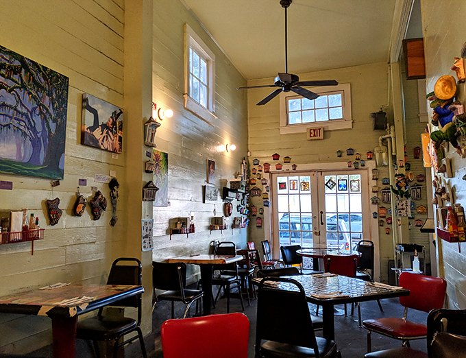 The light-filled interior feels like eating in a friend's home, if your friend happened to be an incredibly talented chef with great taste in art.