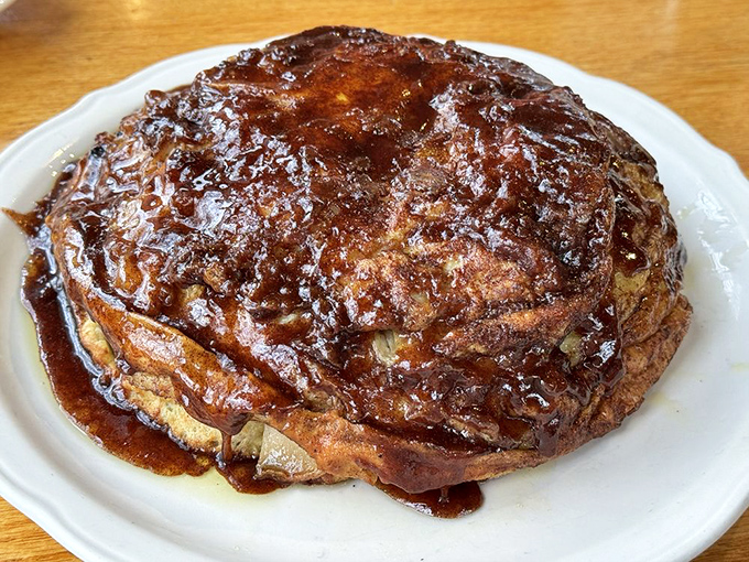 The legendary apple pancake &ndash; a caramelized marvel that rises like a souffl&eacute; and tastes like autumn wrapped in a warm hug.