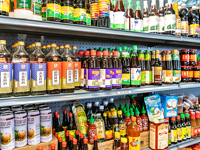 Global flavors without the passport! This international aisle brings the world to Jacksonville, one bottle of fish sauce at a time. 