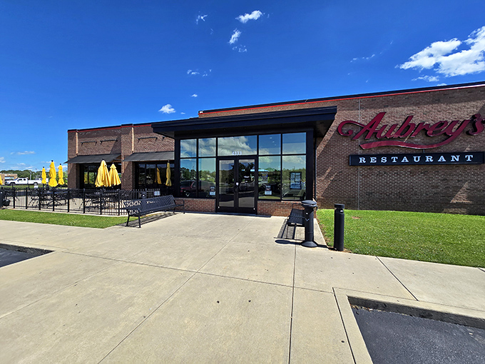 Aubrey's Restaurant combines casual dining with patio seating that invites you to linger over dessert while watching the Tennessee sunset paint the sky.