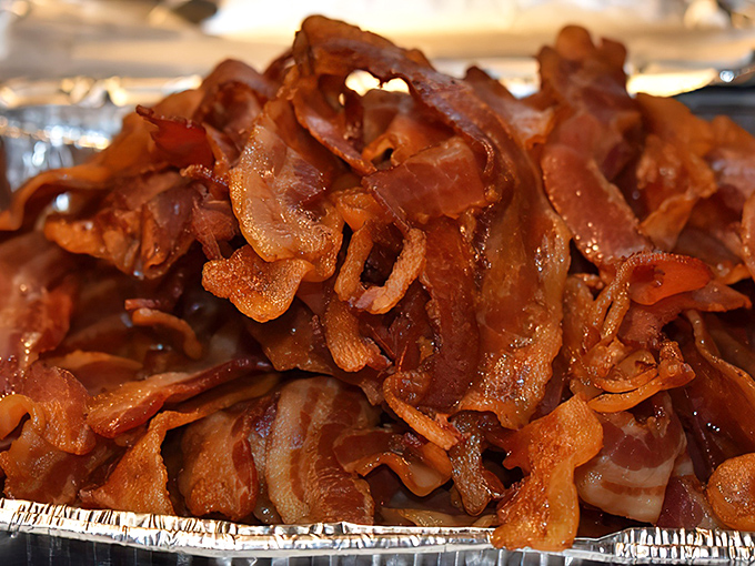 This isn't just bacon&mdash;it's a crispy, salty monument to why we get out of bed in the morning.