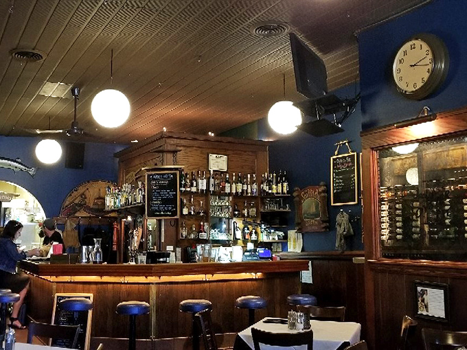 The bar isn't just where drinks are served&mdash;it's command central for seafood dreams. Where cocktails and conversations flow with equal enthusiasm.