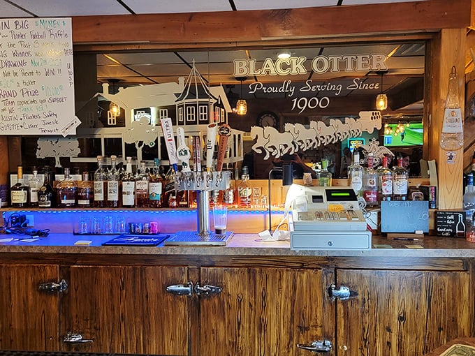 The bar proudly proclaims "Serving Since 1900," and they've clearly used those years to perfect the art of Wisconsin hospitality.