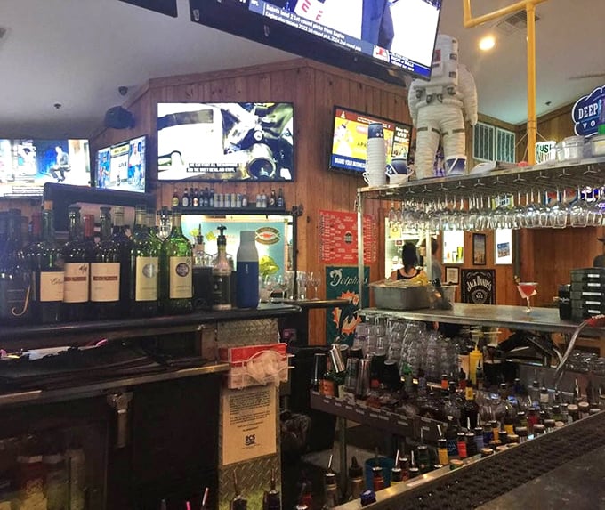 Where astronauts and fishermen might share a barstool. Space Coast drinking at its finest.