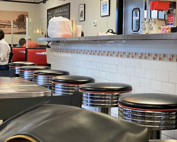 Counter seating&mdash;where solo diners become regulars and the best local gossip is exchanged over bottomless cups of coffee.