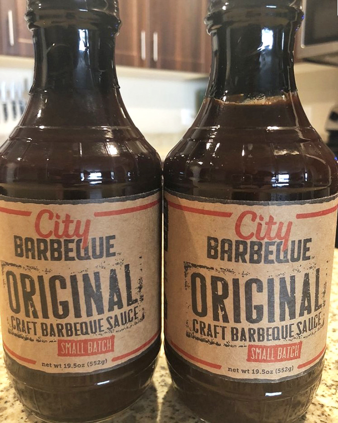 These sauce bottles don't just contain condiments&mdash;they hold liquid enhancement for already spectacular smoked meats.