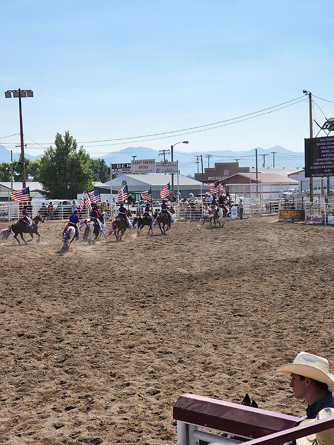 Rodeo riders carrying Old Glory kick up dust and pride at the Beaverhead County Fair, where Montana's cowboy heritage isn't just remembered&mdash;it's lived.
