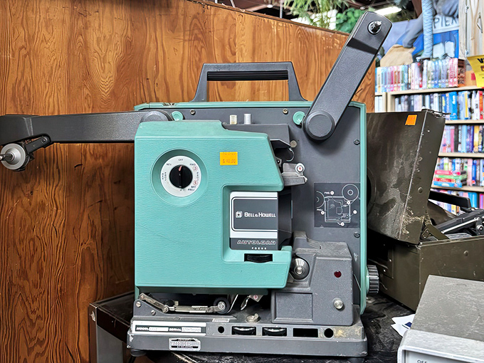 This vintage Bell & Howell projector isn't just retro tech&mdash;it's a time machine waiting to flicker someone's memories back to life.