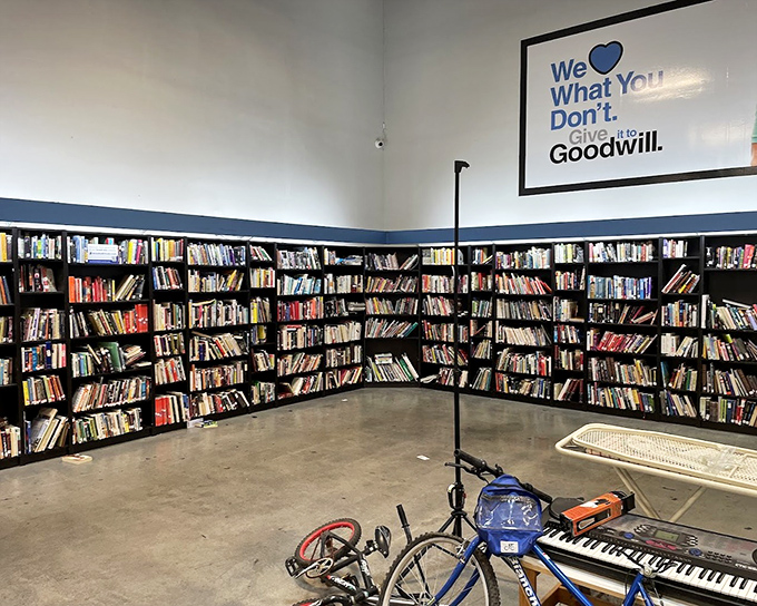 The literary corner &ndash; where dog-eared paperbacks and forgotten bestsellers create the most affordable library in Los Angeles. Bibliophiles, prepare your tote bags.
