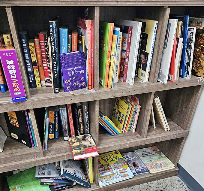 Books that have survived beach days and rainy afternoons now wait for new readers to discover their dog-eared wisdom.