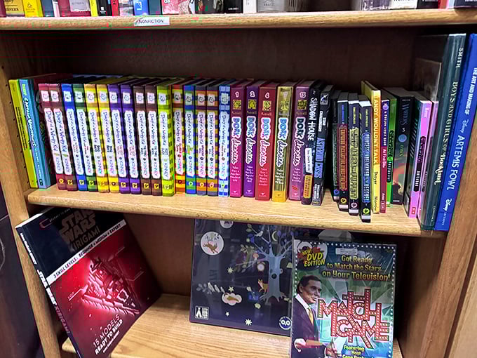 From Dork Diaries to vintage classics&mdash;this bookshelf is a literary potluck where every generation finds something to devour.