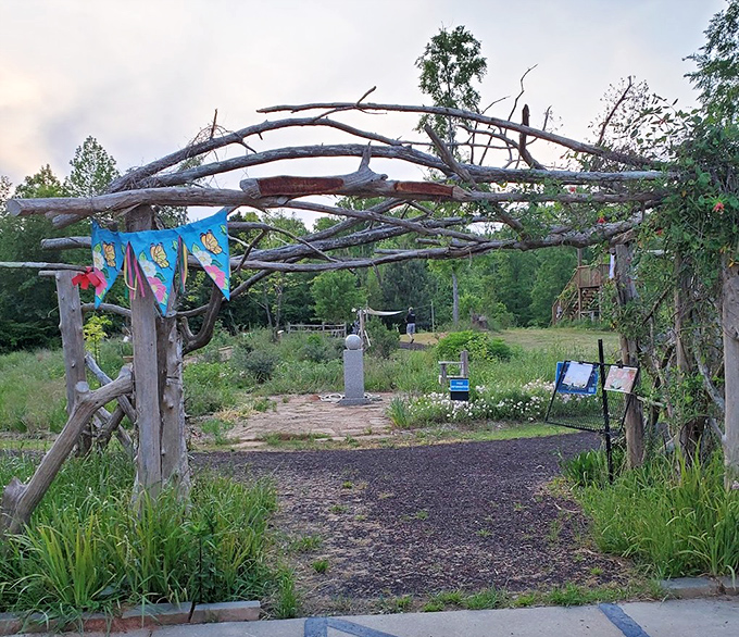 Garden spaces and trails remind us that nature therapy costs nothing but your time and attention.