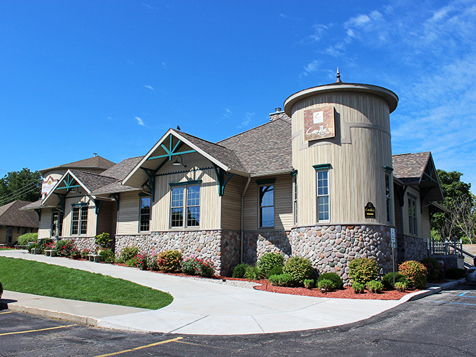 Camille's Prime offers architectural character that whispers "special occasion" without shouting at your wallet or your sensibilities.