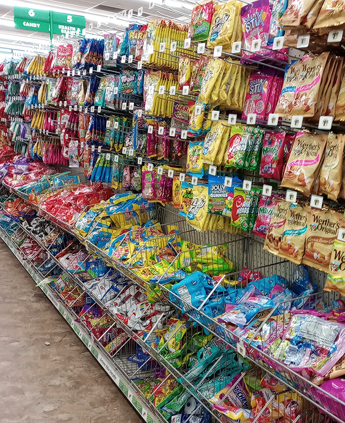 Candy land for grown-ups who still remember when a dollar could buy happiness&mdash;and here, it still can, in deliciously colorful variety.
