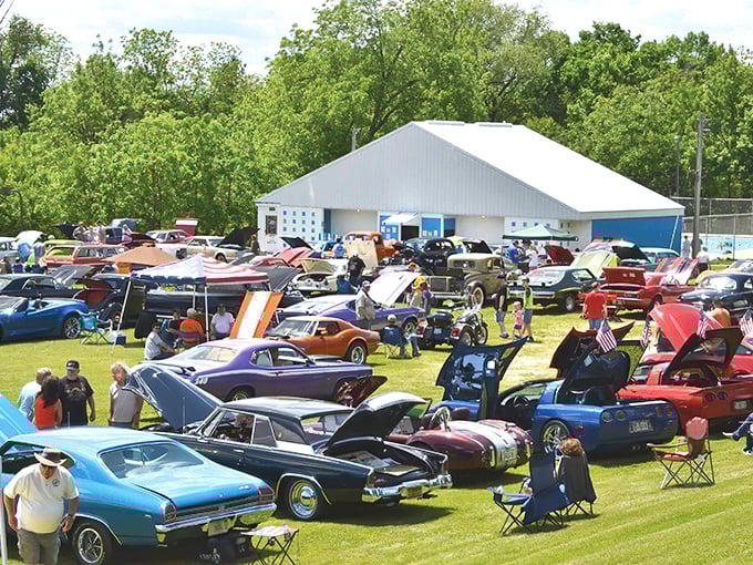 Car shows in places like Mount Carroll aren't just about vehicles&mdash;they're community gatherings where stories flow as freely as engine talk.