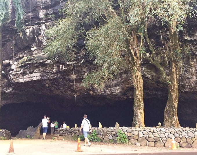 Ancient sea caves: Where Hawaiian legends were born and modern tourists are reminded to watch their heads.