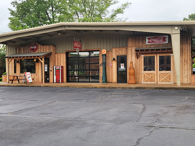 Corinth's Coca-Cola Museum celebrates America's favorite soda in a rustic wooden setting that feels like stepping into a fizzy time capsule.