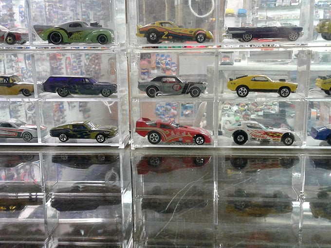 Miniature automotive dreams in pristine display cases &ndash; where collectors can acquire the cars they coveted as children without needing a bigger garage.