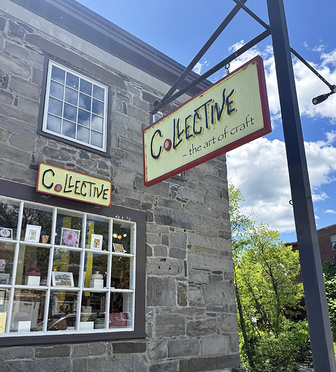 Collective showcases Vermont's artistic spirit in a stone building that's seen more history than your high school textbook.
