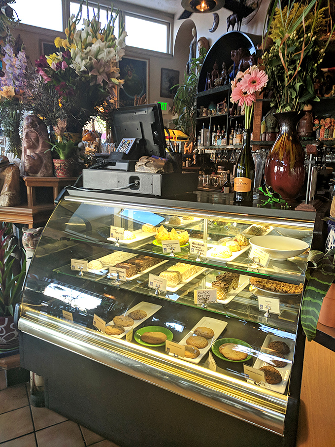 The dessert case: where willpower goes to die and "I'll just have a bite" becomes the lie you tell yourself.