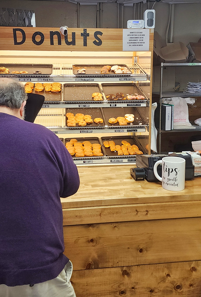 The donut display that launched a thousand diets &ndash; and broke them just as quickly. Resistance is futile.