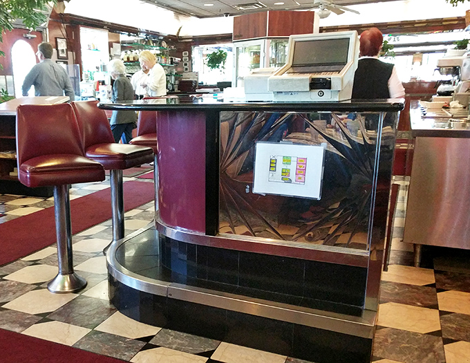 The counter&mdash;where solo diners become temporary family and the staff performs the daily ballet of plates, orders, and perfectly timed check-ins.