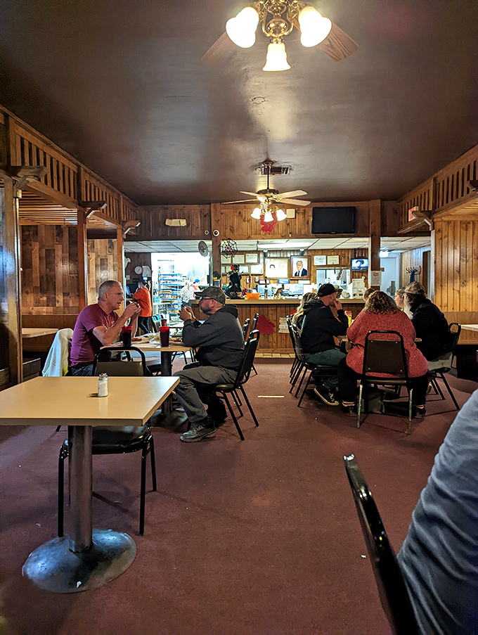 Regulars gather at familiar tables, proving that in a world of trendy eateries, authentic experiences and honest food still reign supreme.