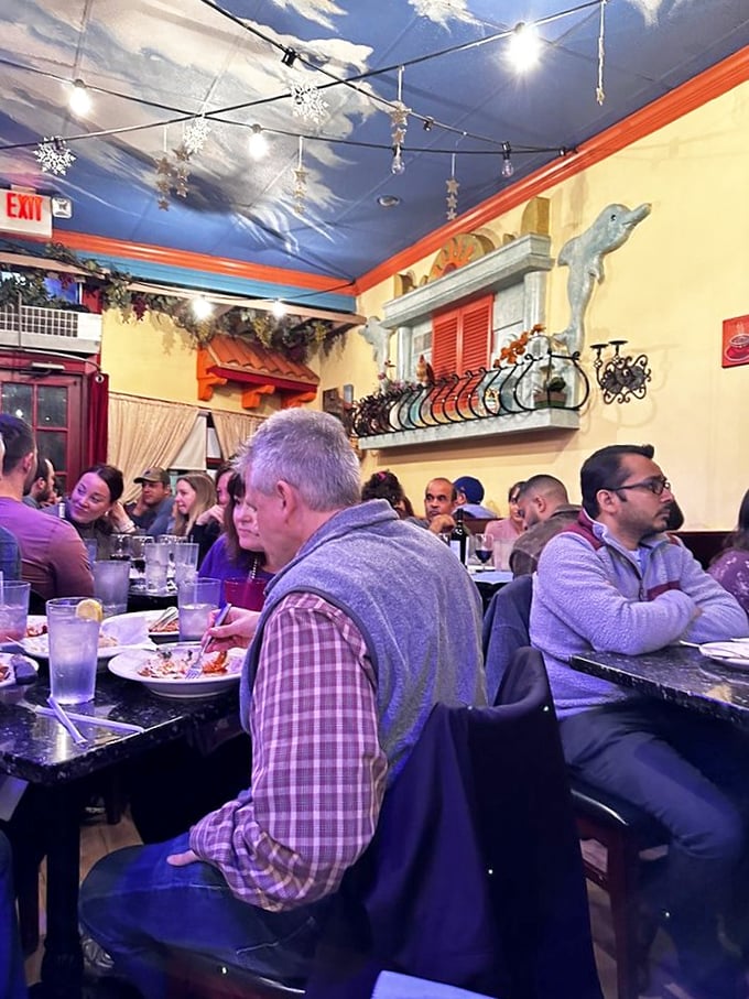 The true measure of a great restaurant isn't just the food&mdash;it's the happy faces of people making memories around tables. Mama Nina's dining room tells that story nightly.