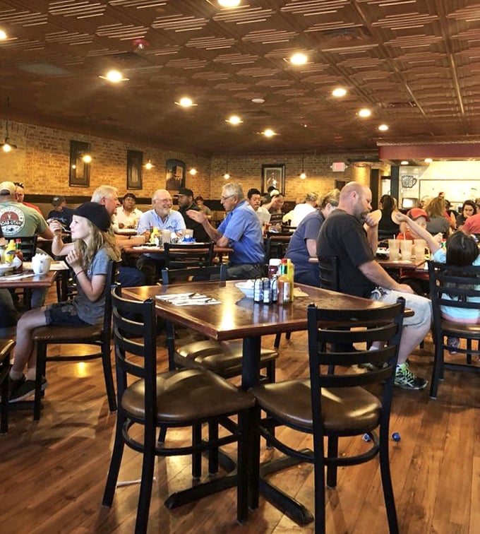 The dining room hums with conversation and satisfaction&mdash;a community united by the universal language of good food.