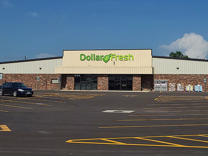 Dollar Fresh Market proves affordable groceries don't require navigating aisles the size of airport runways.