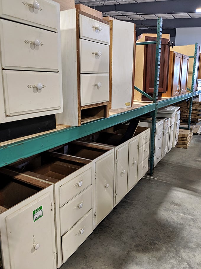 Cabinet heaven stretches as far as the eye can see &ndash; your kitchen renovation just became deliciously affordable.