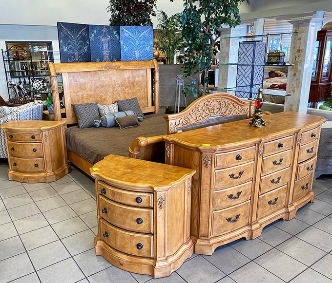 Bedroom furniture with the kind of craftsmanship that makes IKEA instructions seem like cruel and unusual punishment.