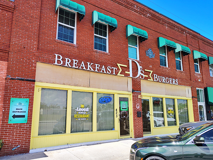 D's Breakfast & Burgers: where the coffee's strong and the opinions at the counter are stronger. Morning debates have been solving world problems since forever.