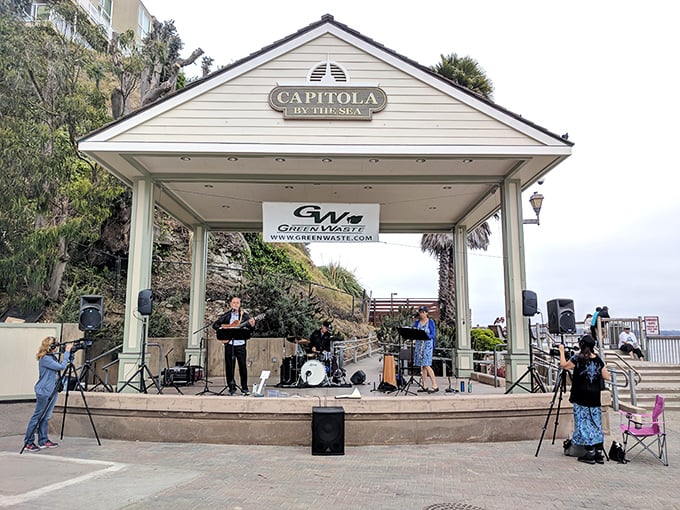 The Esplanade Park bandstand hosts everything from jazz quartets to wedding proposals&mdash;all with the kind of backdrop that makes amateur photographers look like professionals.