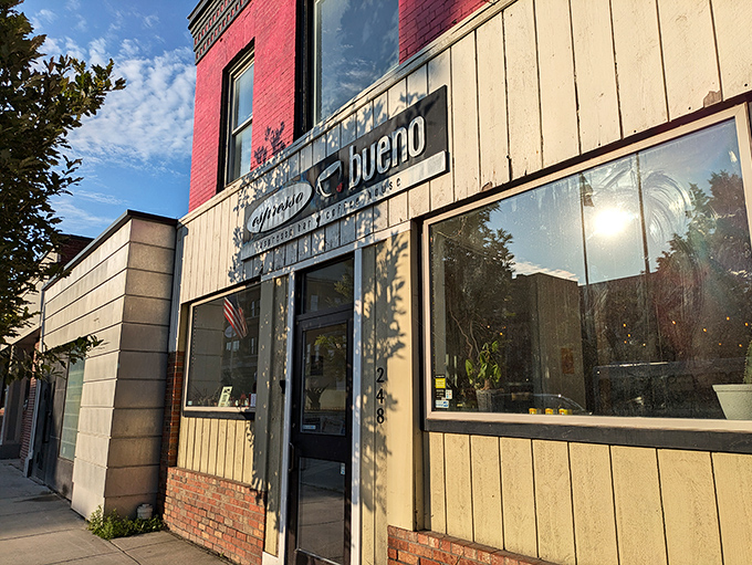Espresso Bueno brings serious coffee culture to small-town Vermont, where the baristas know your order before you've fully entered the door.
