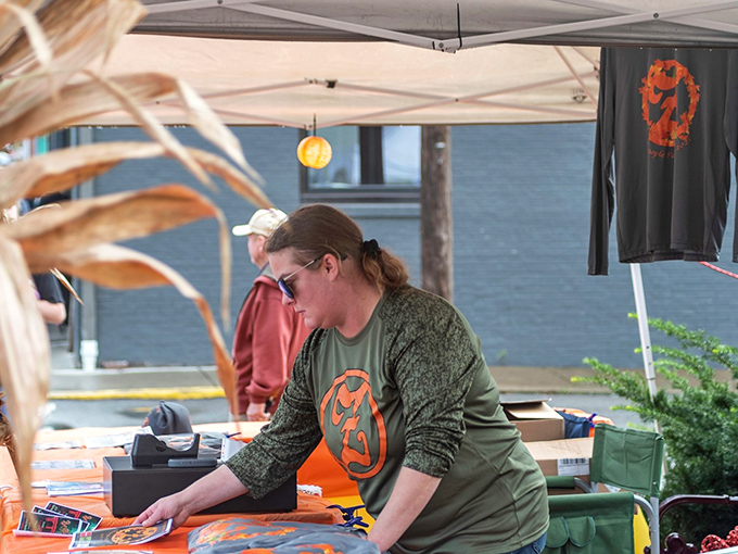 Local vendors and artisans showcase their wares at Zelienople's festivals. That orange logo might become your new favorite local brand&mdash;and budget-friendly gift source.