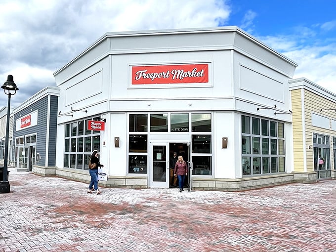 Freeport Market's clean lines and modern design prove this town balances tradition with contemporary style beautifully. 